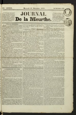 Limédia Kiosque - Journal de la Meurthe