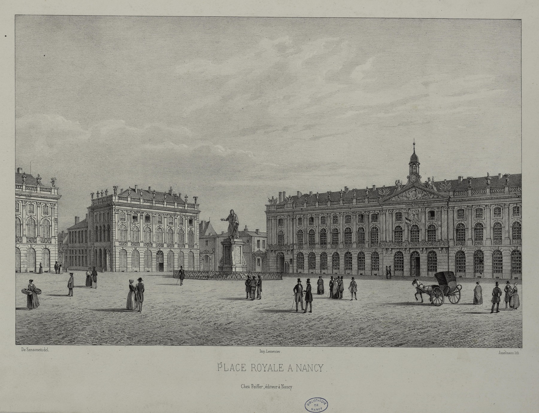 Limédia Galeries - Histoire - De la place Royale à la place Stanislas à ...