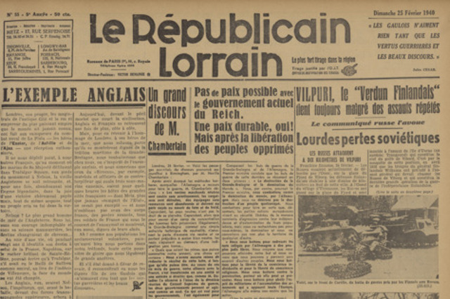 Limédia Kiosque - Histoire - Le Républicain lorrain
